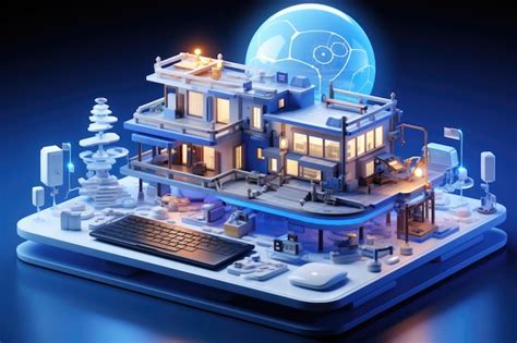 Premium Ai Image 3d Illustration Of Ui Ux Interface