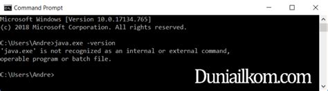 Tutorial Belajar Java Mengatur Setting Path Untuk Java Jdk Duniailkom