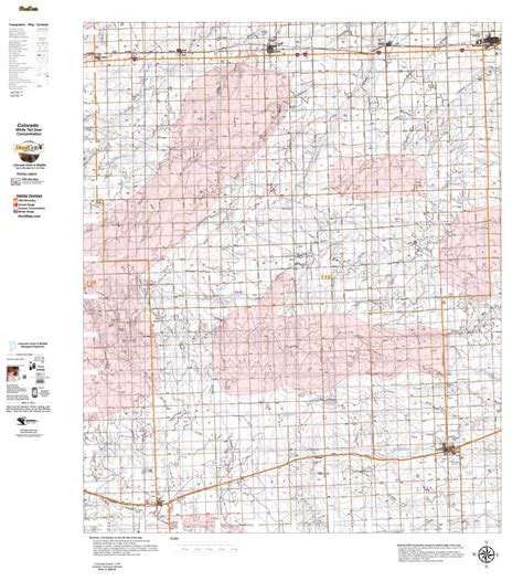 Huntdata Colorado Unit 116 Whitetail Deer Concentration Map By Huntdata