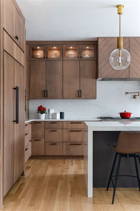 Slab Door For Kitchen Modern Wood Kitchen Inspirations