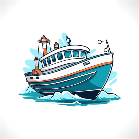 Premium Vector Ship Vector Illustration Boat Vector Illustration