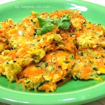 Zucchini Carrot Patties Cabbage Soup Diet Recipe Diet Plan 101