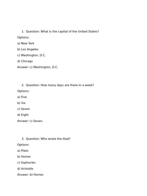 Gk Questions And Answers With Option Pdf Planets Atmosphere