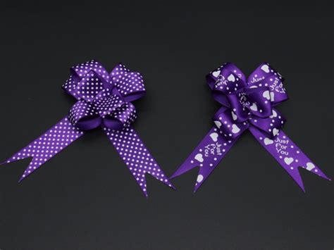 Стрічки для рукоділля банти подарункові