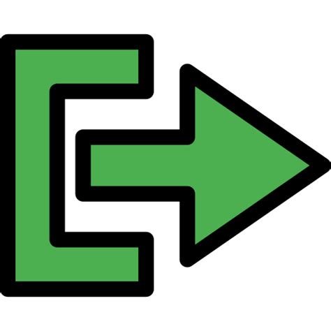 Exit Generic Color Lineal Color Icon Exit Generic Color Lineal Color Icon