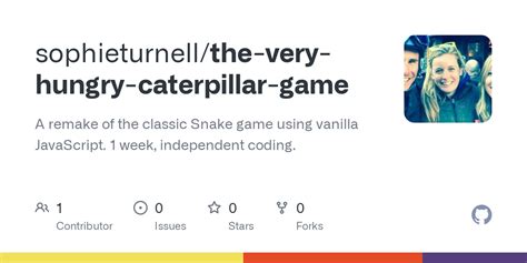 GitHub Sophieturnell The Very Hungry Caterpillar Game A Remake Of The Classic Snake Game