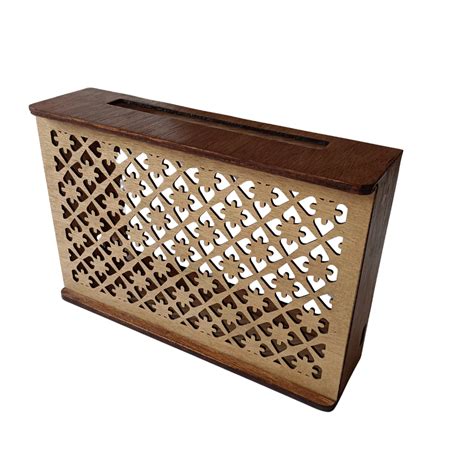 Kayu 4mm Playwood Wood Wifi Router Box Cover Dimensions 30x20x8cm