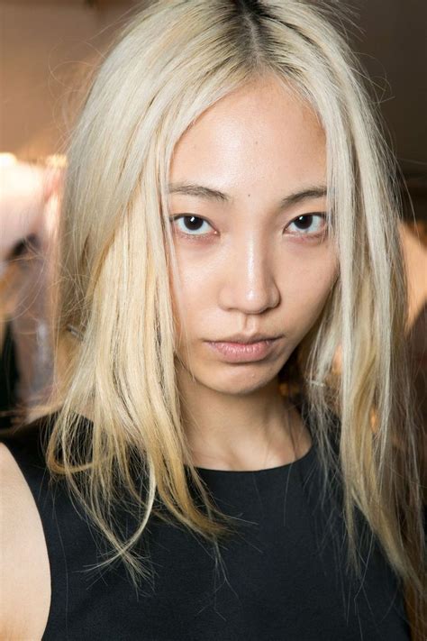 Blonde For Asian Skin Bleached Asian Hair Blonde Hairstyle Hair And