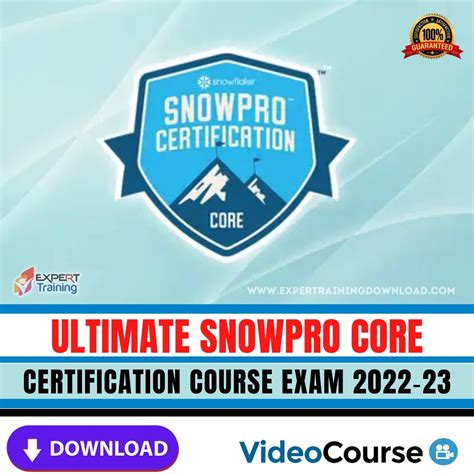 Ultimate Snowpro Core Certification Course Exam 2022 23 Expert Training
