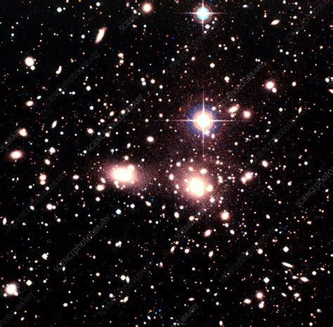 Optical Image Of Galaxies In The Coma Cluster Stock Image R9000058