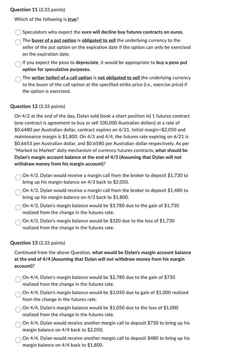 Question 11 3 33 Points Which Of The Following Is