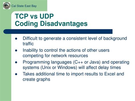 Ppt Student Projects In Computer Networking Simulation Versus Coding