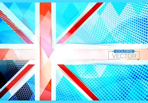 영국 모양 장면 벡터의 추상 플래그 Eps Ai Uidownload