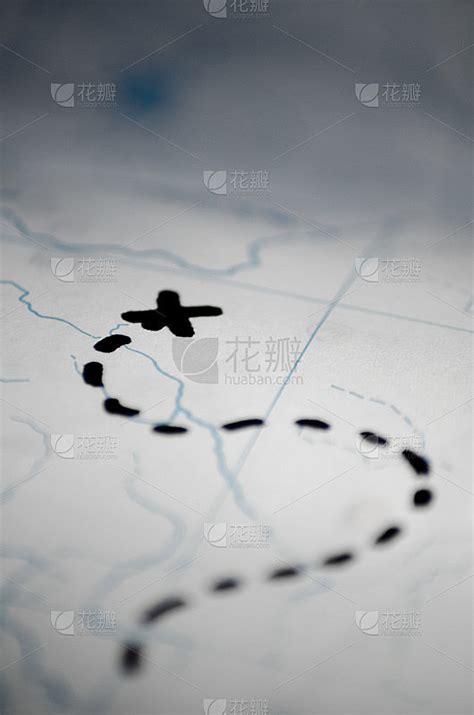 在地图上画十字符号