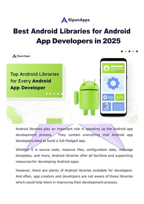 ppt best android libraries for android app developers in 2025 powerpoint presentation id