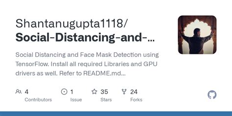 github shantanugupta1118 social distancing and face mask detection social distancing and face
