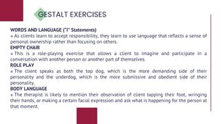 Gestalt Therapy PPT