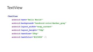 Android Fundamentals PPT
