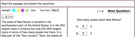 Reading Comprehension 312 Online Reading Passages And Multiple Worksheets Library