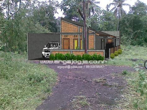 Desain Rumah Dengan Bata Ekspos Argajogjas Blog