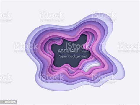 페이퍼컷 모양이 있는 추상3d 배경입니다 종이 디자인 벡터 창조적 인 트렌디 한 일러스트 레이션 0명에 대한 스톡 벡터 아트 및 기타 이미지 Istock