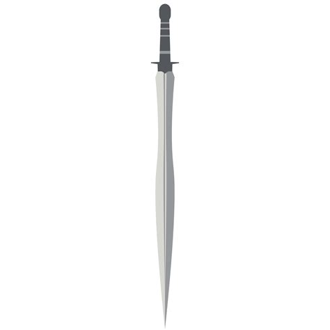 Free Long Sword Of Dwarf Sting One Handed Two Side Sharp Swords Weapon