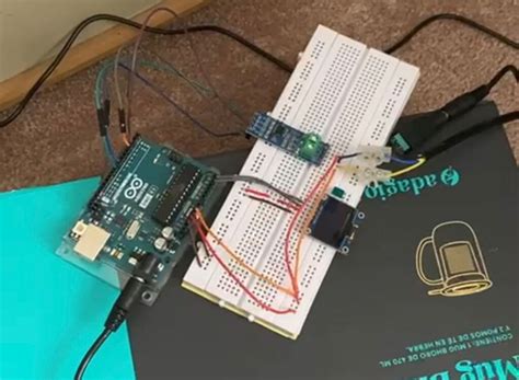 Npk Sensor That Display Results In Oled Screen Has Wifi Connection And Visualize The Results In