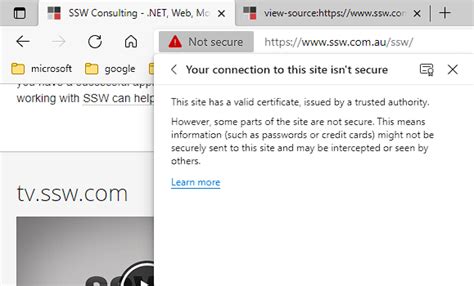 mixed content on peoples part of ssw website · issue 436 · sswconsulting ssw people · github