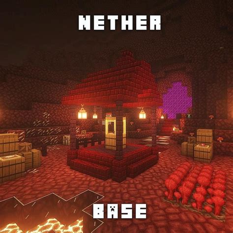 Nether Base Ideas For Your Minecraft Living Room