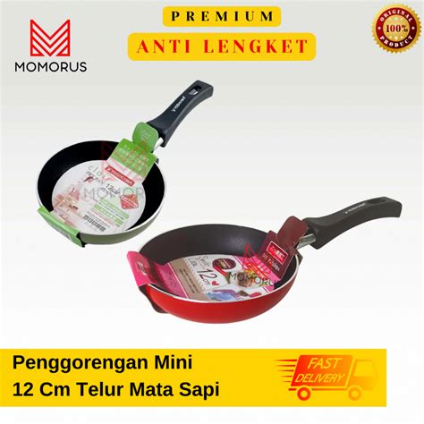 Hijau Yoshikawa Flat Frying Pan Teplon Non Stick Green Frying Pan 12 28 Cm Frying Pan
