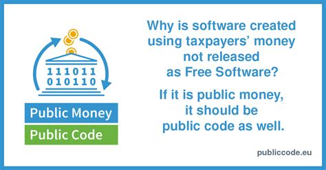 Public Money Public Code