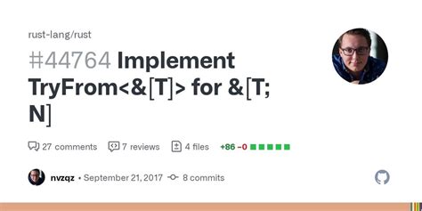 Tryfrom Implementation For And T N Rrust