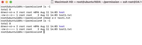 How To Set Permissions On Files And Directories On Ubuntu Server 1604 Devtutorial