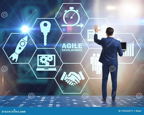 Concept Of Agile Software Development Stock Image Image Of Agility Coding