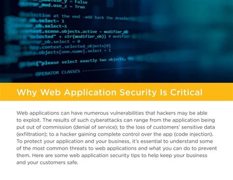 Web Application Security Tips Ppt