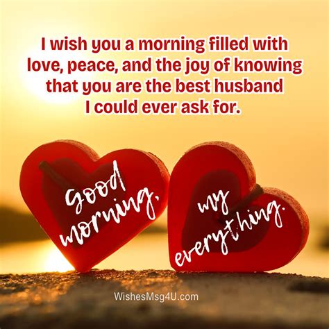 170 Awesome Good Morning Husband Wishes And Messages