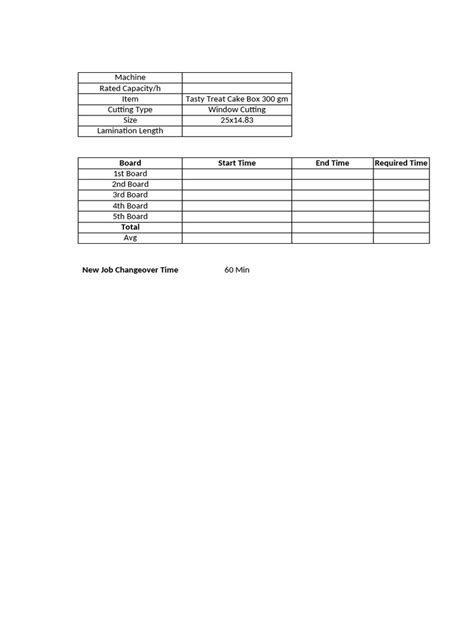 Machine Utilization Report Pdf