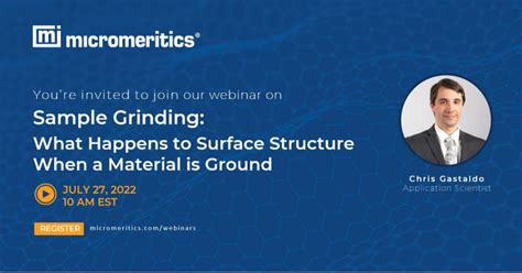 Te Esperamos En El Webinar De Micromeritics Instrument Corporation Picsa Peru