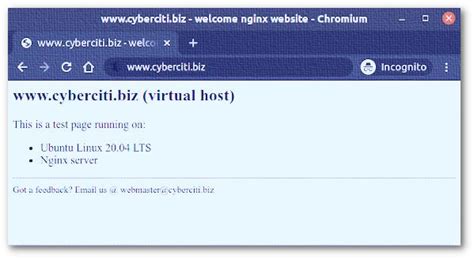How To Install Nginx On Ubuntu 2004 Lts