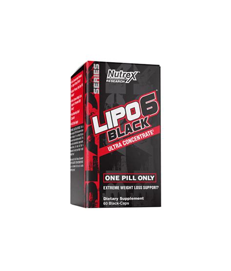 Nutrex – Lipo-6 Black Ultra Concentrate 60 Caps Sport Freak