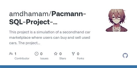github amdhamam pacmann sql project secondhand car marketplace this project is a simulation