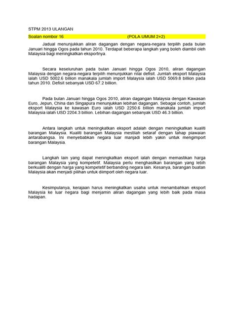 Abk Stpm 2013 Ulangan Pdf