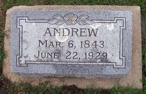 Andrew Ortner 1843 1929 Mémorial Find A Grave