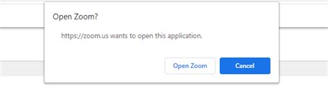 Python Selenium Isnt Detecting The Chrome Prompt To Open Zoom