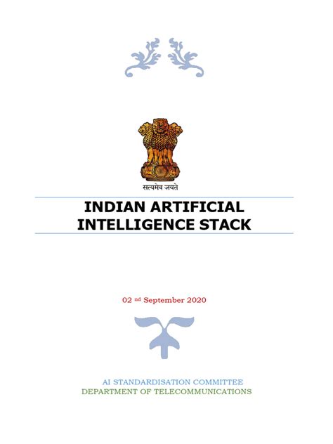 Artificial Intelligence Indian Stack Pdf Machine Learning