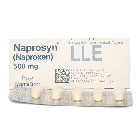 Naprosyn 500mg Tab