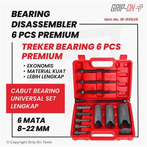 Jual Grip On Bearing Disassembler 6 Pcs Premium Set Grip On Treker
