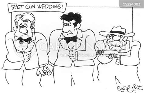 Shotgun Wedding Cartoons And Comics Funny Pictures From Cartoonstock