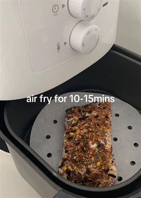 Easy Airfryer Salmon Recipe With Kewpie Mayo And Furikake Handmadev