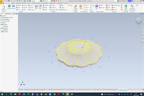 Extruding 3d Sketch On To Curved Faces Autodesk Community